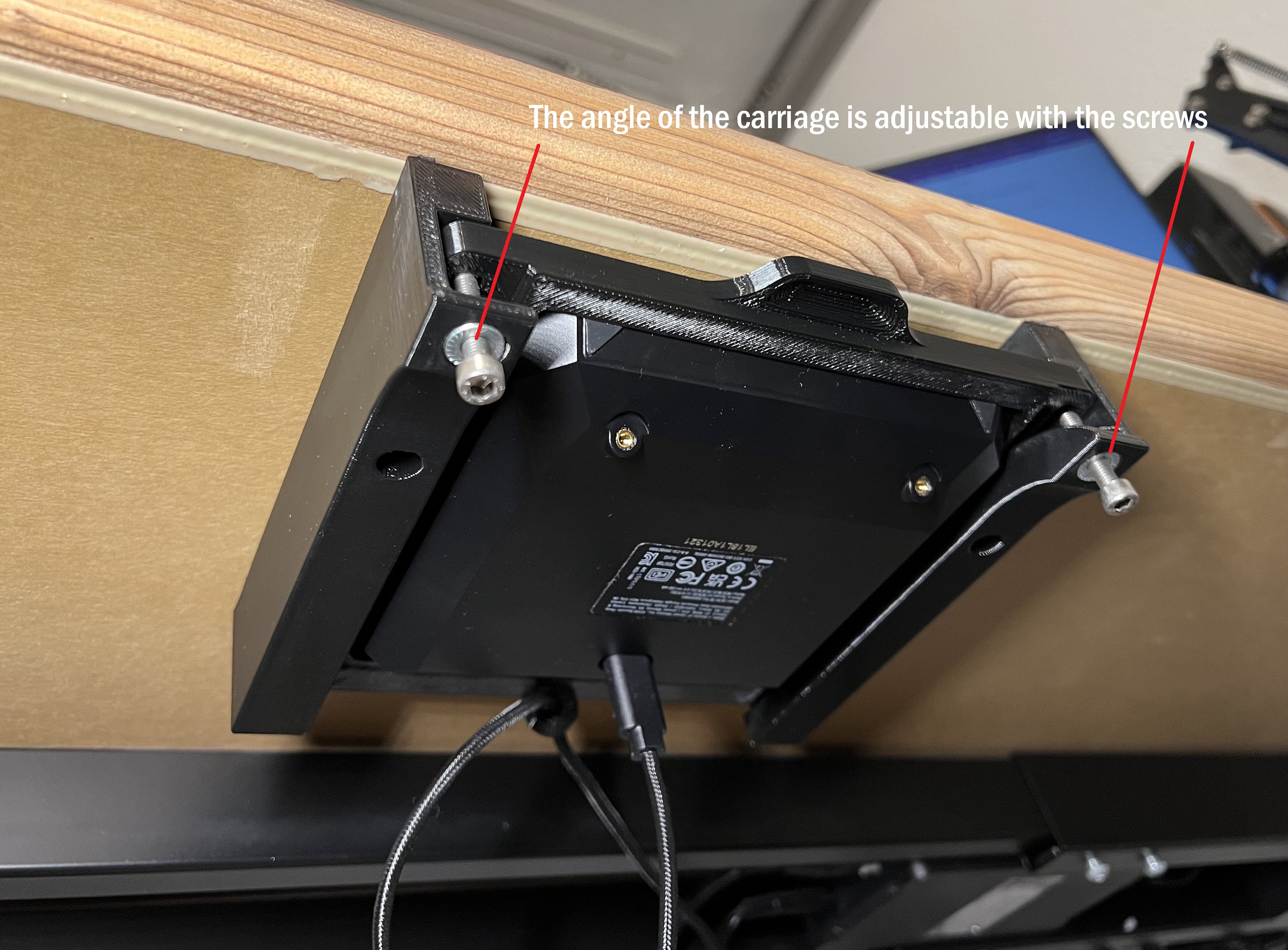 Stream Deck Plus Under Desk Mount for Elgato | Streamdeck Slide Out ...