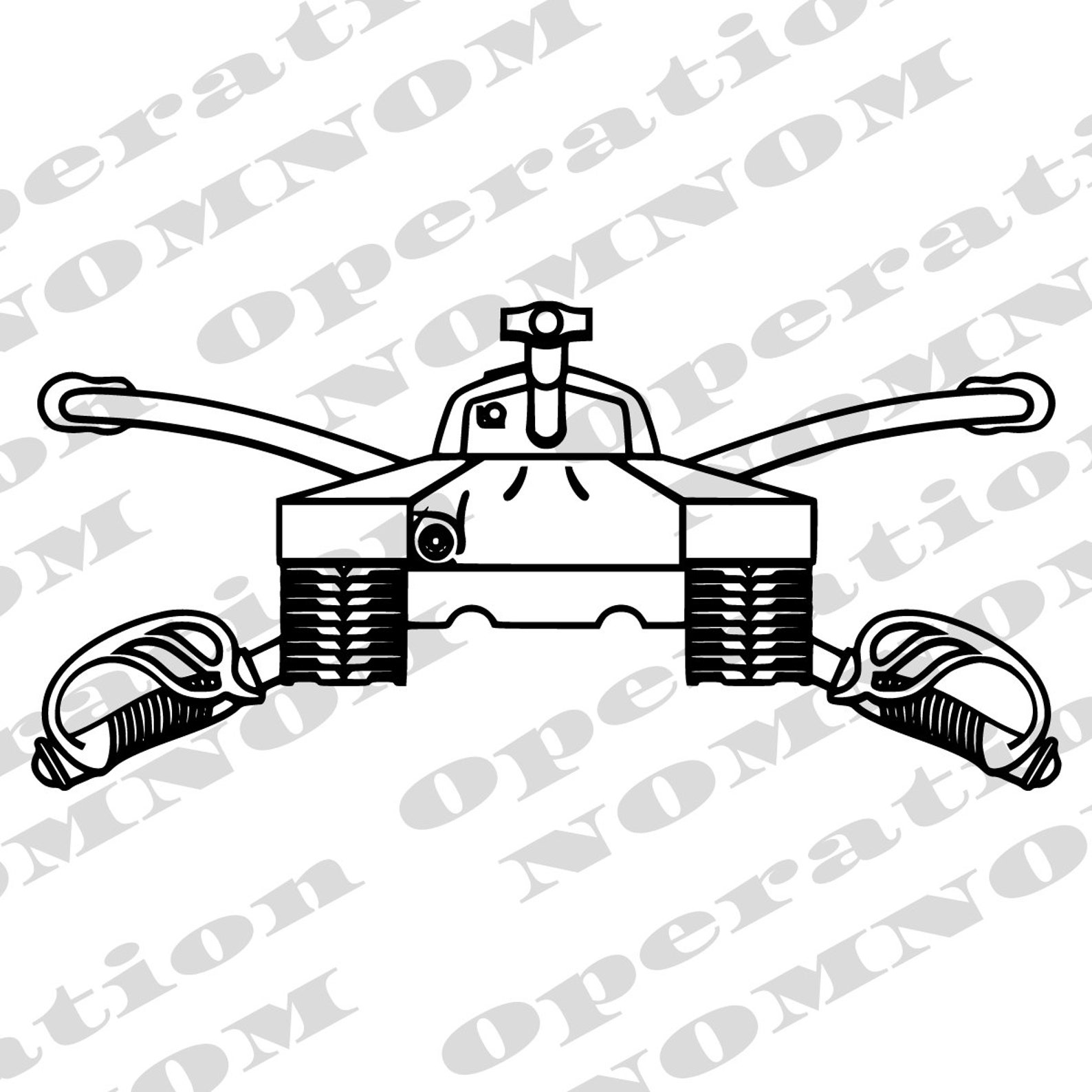 Armor Army Branch Insignia Vector SVG JPG PNG - Etsy