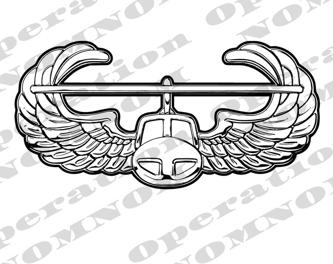 Army Air Assault Badge Vector Png Svg Etsy