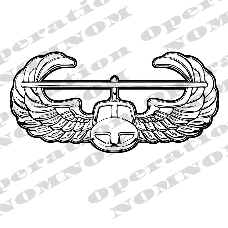 Army Air Assault Badge Vector PNG SVG JPG - Etsy