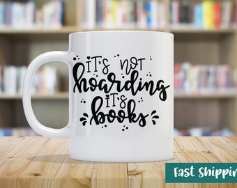 Book Hoarding Mug - Etsy