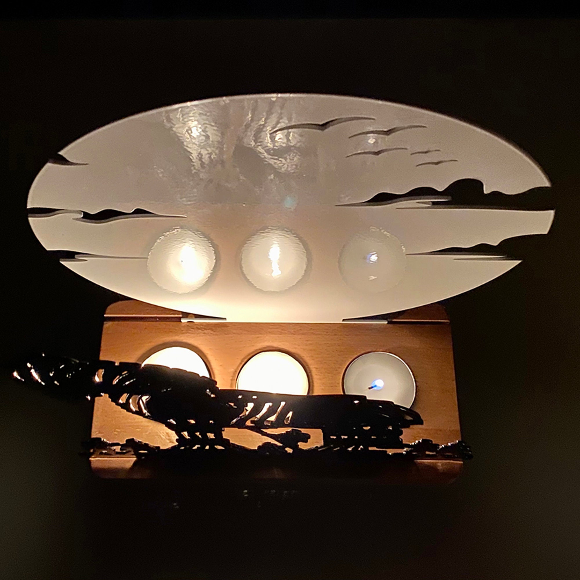 Metal Tealight Candle Holder Handmade Decorative Trojan Horse Mythology ...