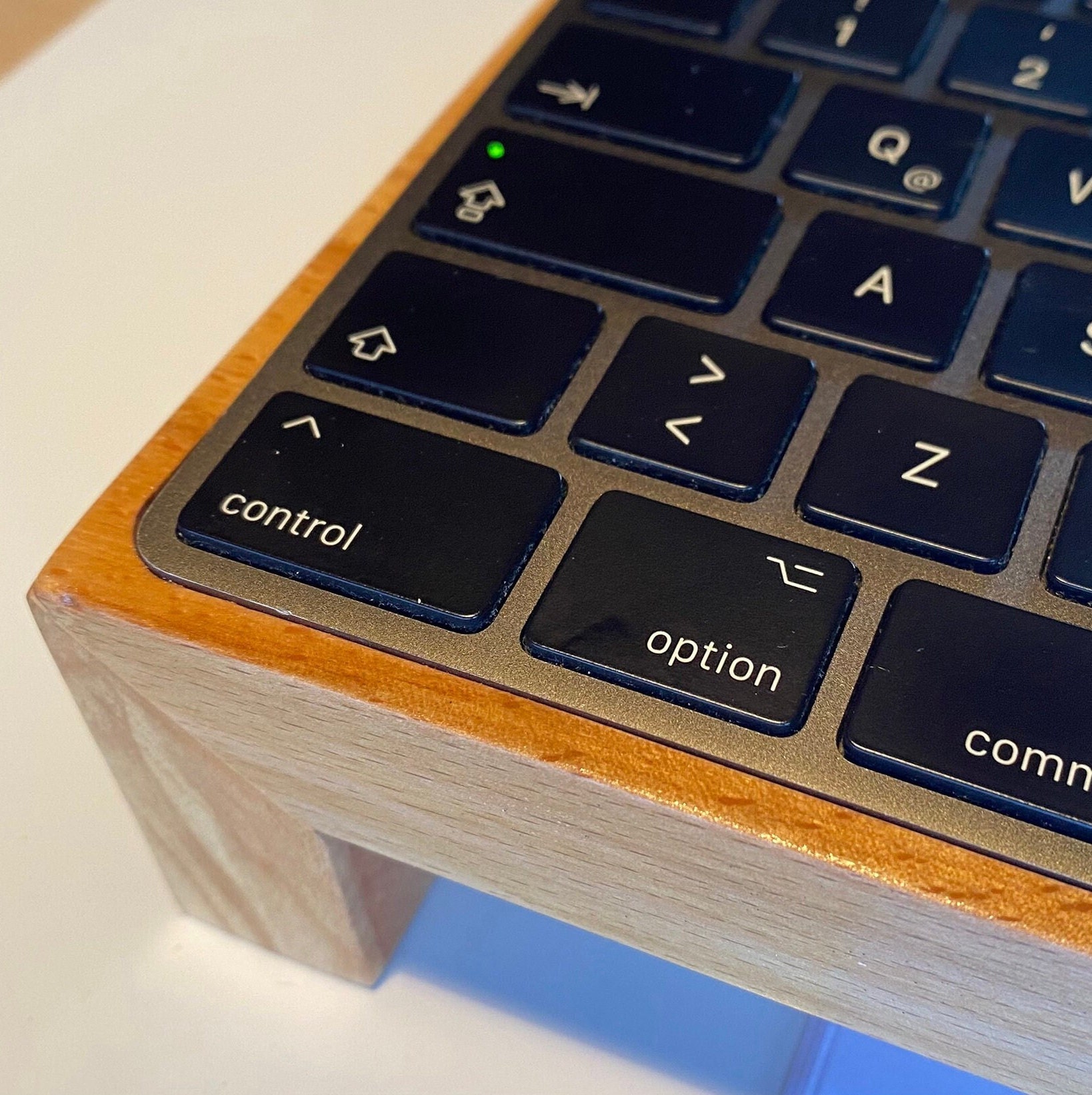Solid Wood Apple Keyboard Stand: Desk Organizer for Imac & Magic ...