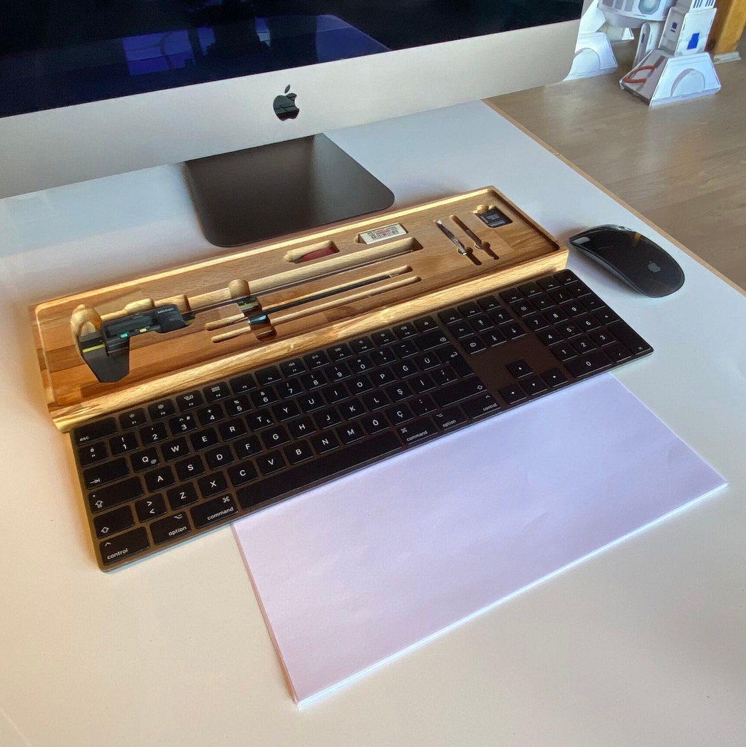 Apple Keyboard Stand Wood Work Keyboard Stand for Imac Imac - Etsy