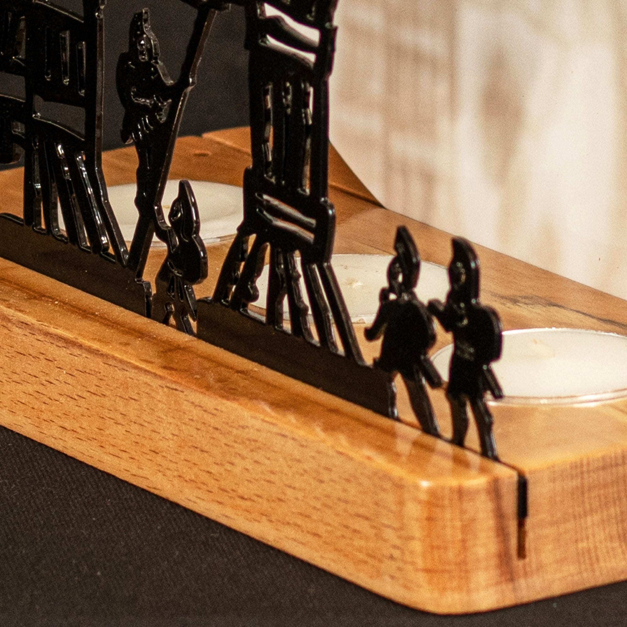 Metal Tealight Candle Holder Handmade Decorative Trojan Horse Mythology ...