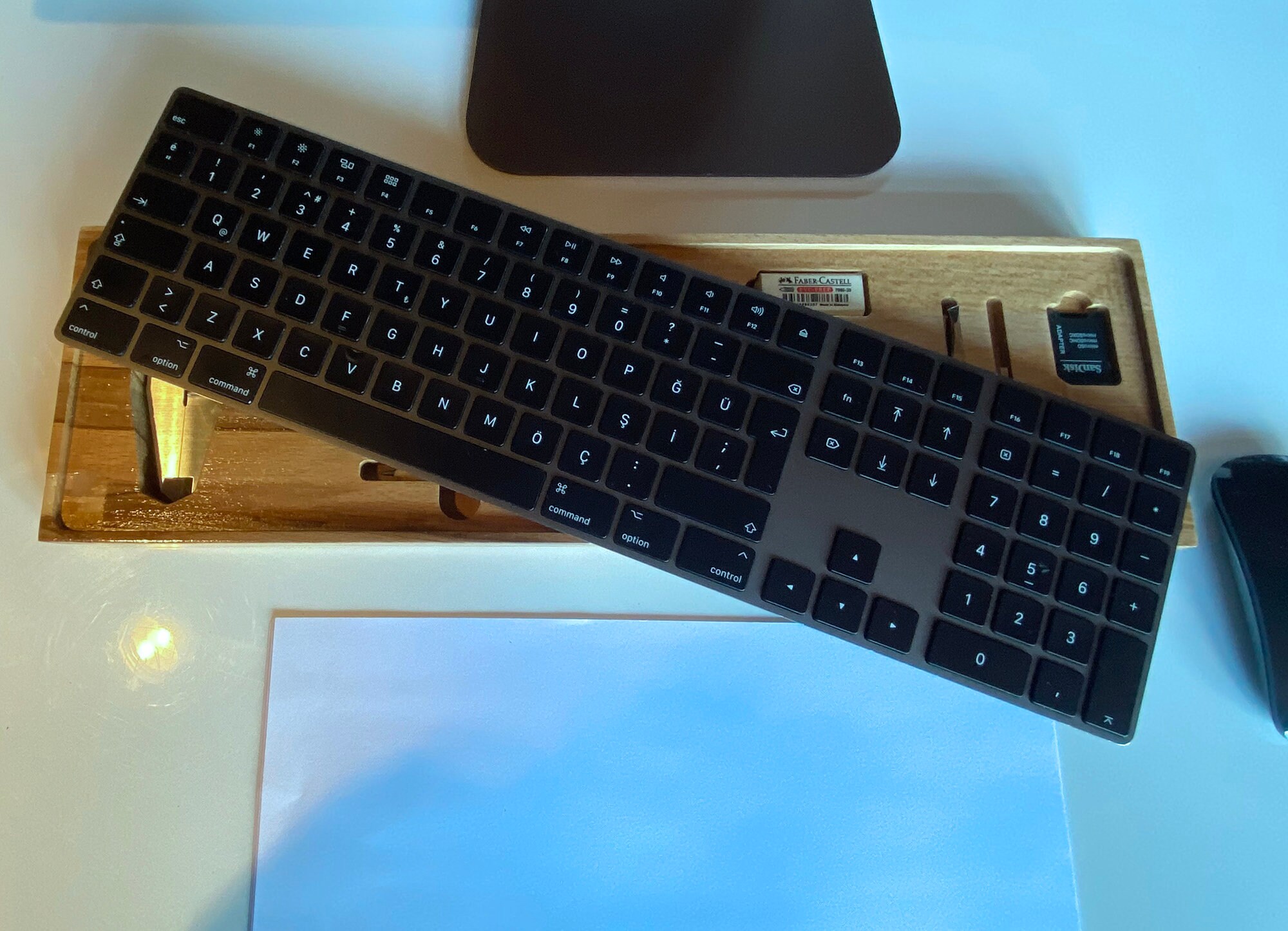 Apple Keyboard Stand Wood Work Keyboard Stand for Imac Imac - Etsy ...