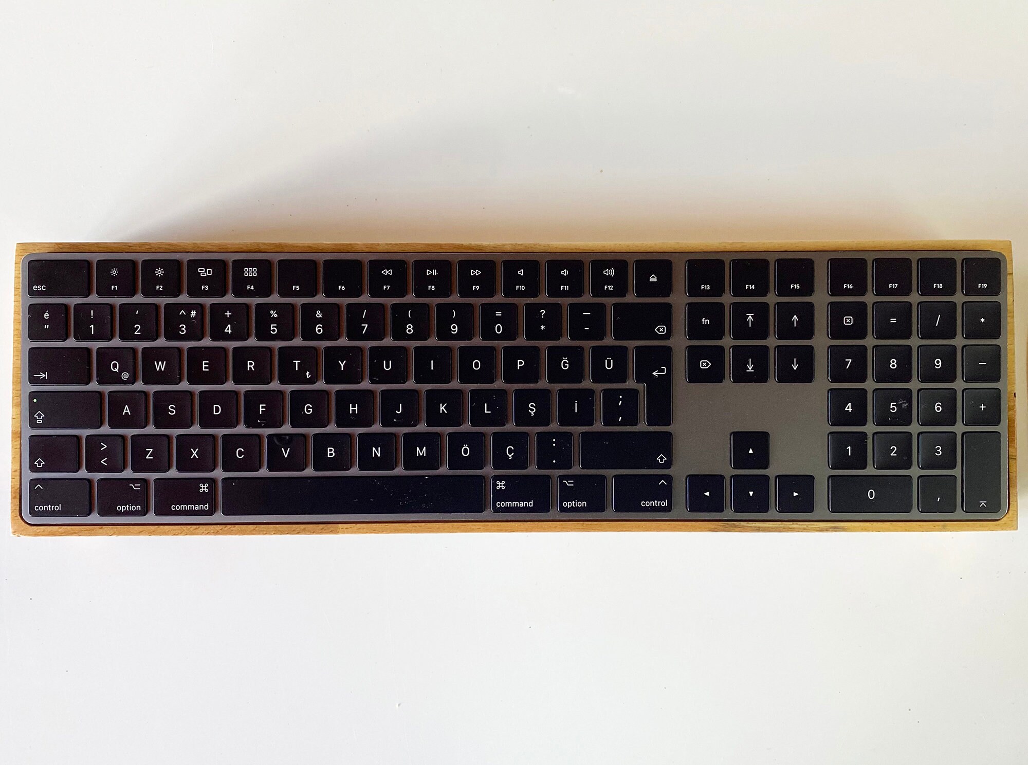 Apple Keyboard Stand Wood Work Keyboard Stand for Imac Imac Pro Solid ...