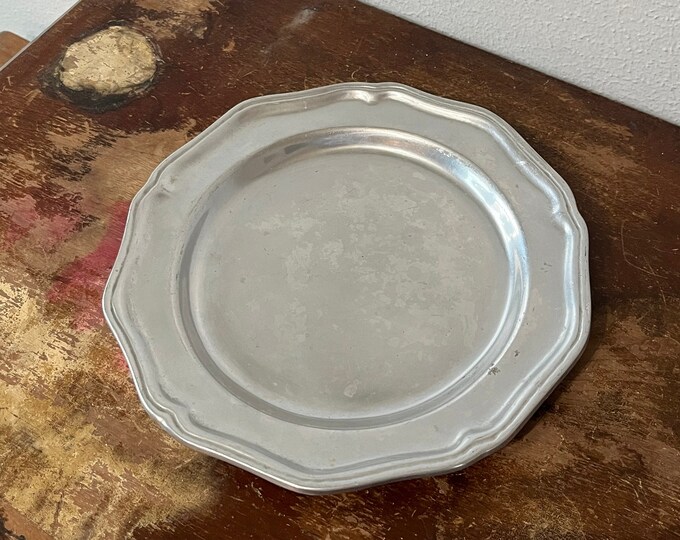Vintage Winton RWP Pewter Plate Americana Wilton-columbia PA Table ...