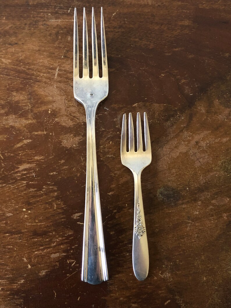 Vintage Silverplate Assorted Forks Table Accent Brunch Dinner - Etsy