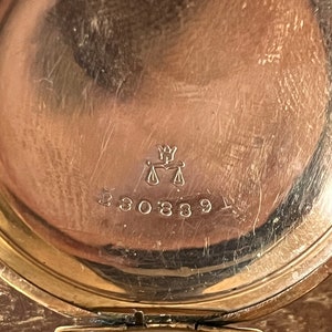 Antique Circa 1890 Waltham Hunting Case Gold Case Engraved “martha” NON ...