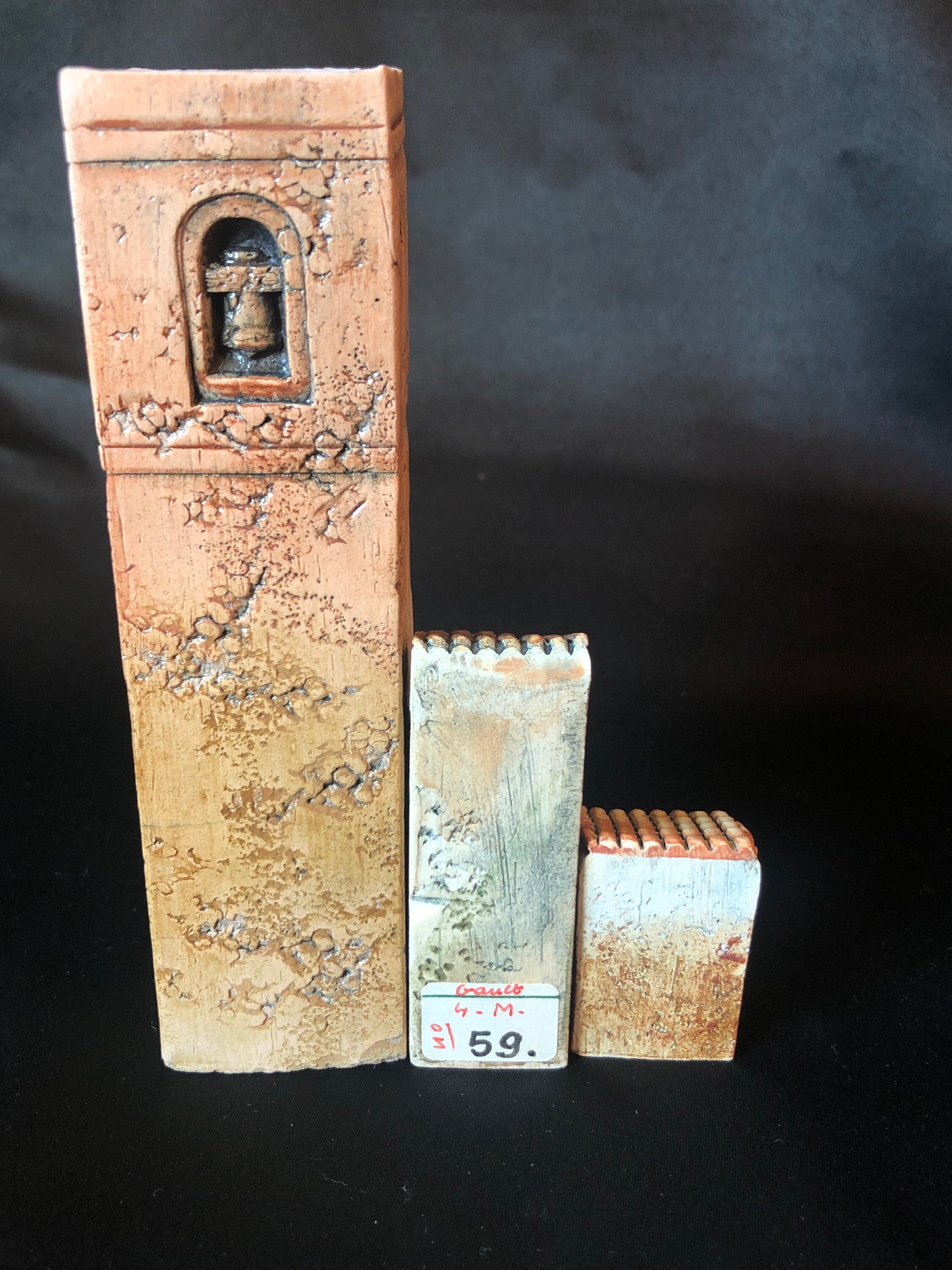 Gault France Miniature Ceramic Village Buildings Individually - Etsy