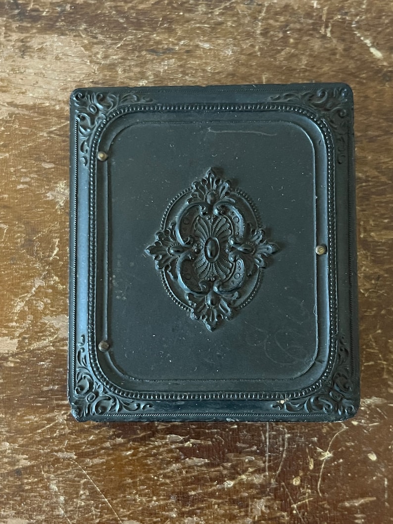 Antique 1800s Union Case Gutta Percha Style Folding Case - Etsy