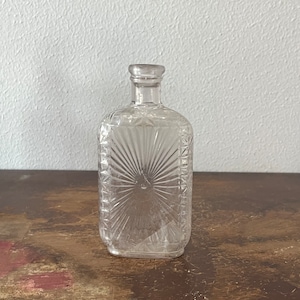 Vintage Bottles YOU PICK Larkin Bay Rum Patterned Glass Bottles ...