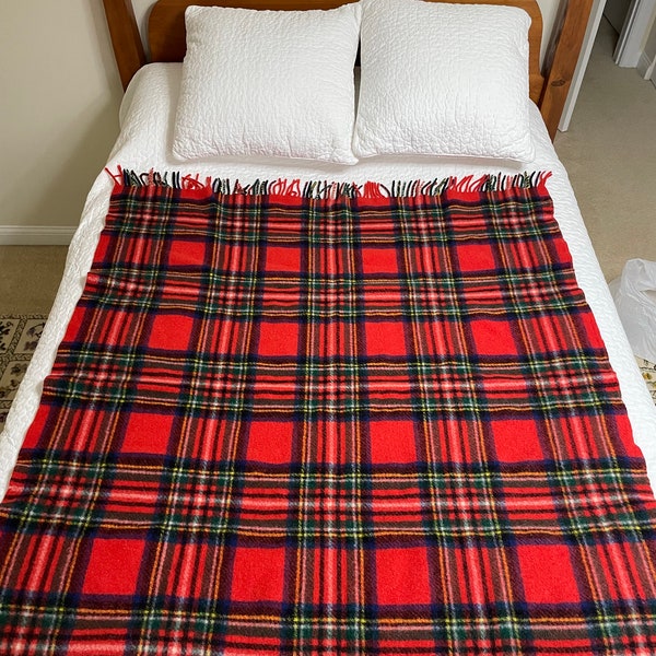 Irish Wool Blanket - Etsy