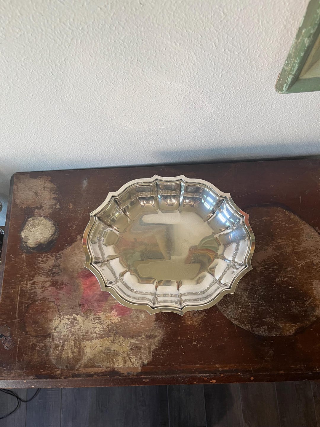 Vintage International Silver Chippendale Silverplate Bowl Vintage ...