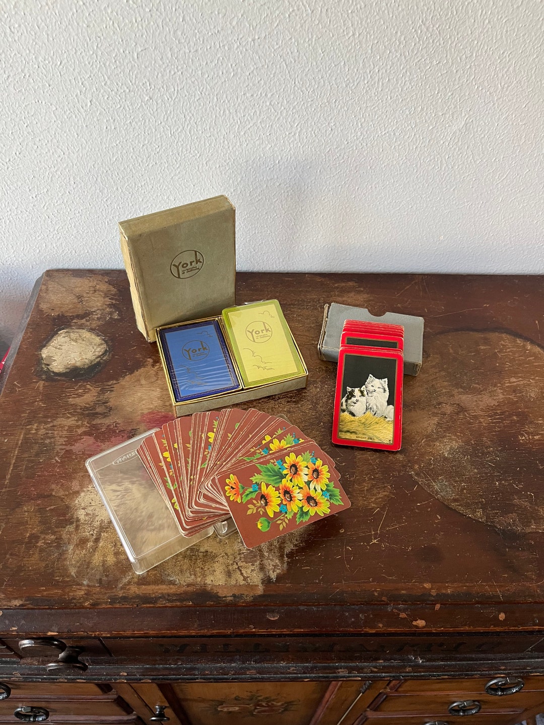 Vintage Playing Card Sets YOU PICK 1940s-60s Bridge Sets US Playing ...