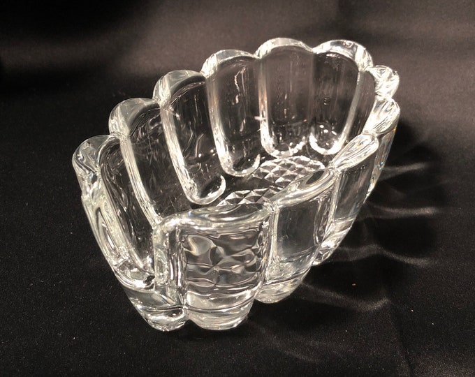 Vintage Princess House Glass Silverware Holder Buffet Utensil Holder - Etsy