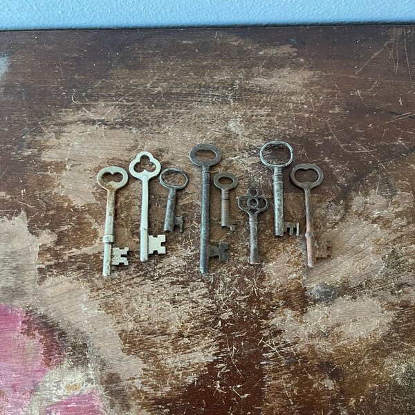 Iron Skeleton Key - Etsy
