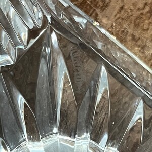 Waterford Crystal Square Desk Clock Cut Crystal Office Decor - Etsy