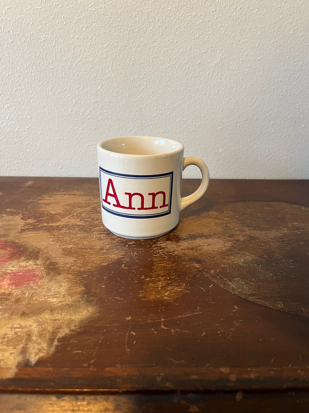 Vintage “ann With a Capital A” Coffee Mug Houze Doug Wilson Retro Mug ...