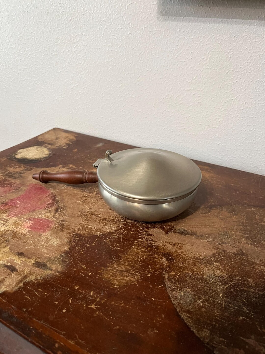 Vintage International Pewter Handled Silent Butler Hosting Dinner Party ...