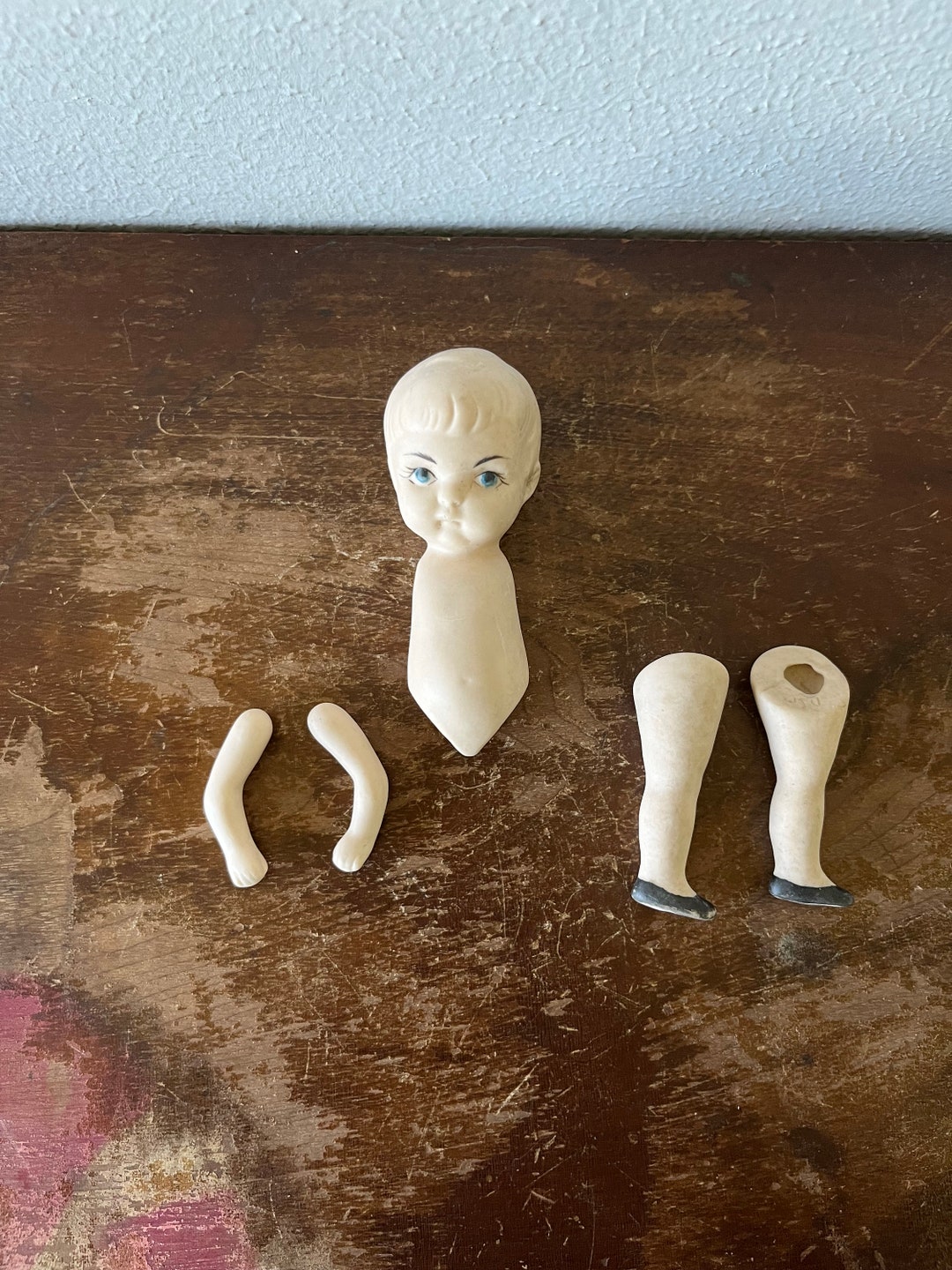 Vintage Bisque Porcelain Doll Parts YOU PICK Torso Arms Legs - Etsy