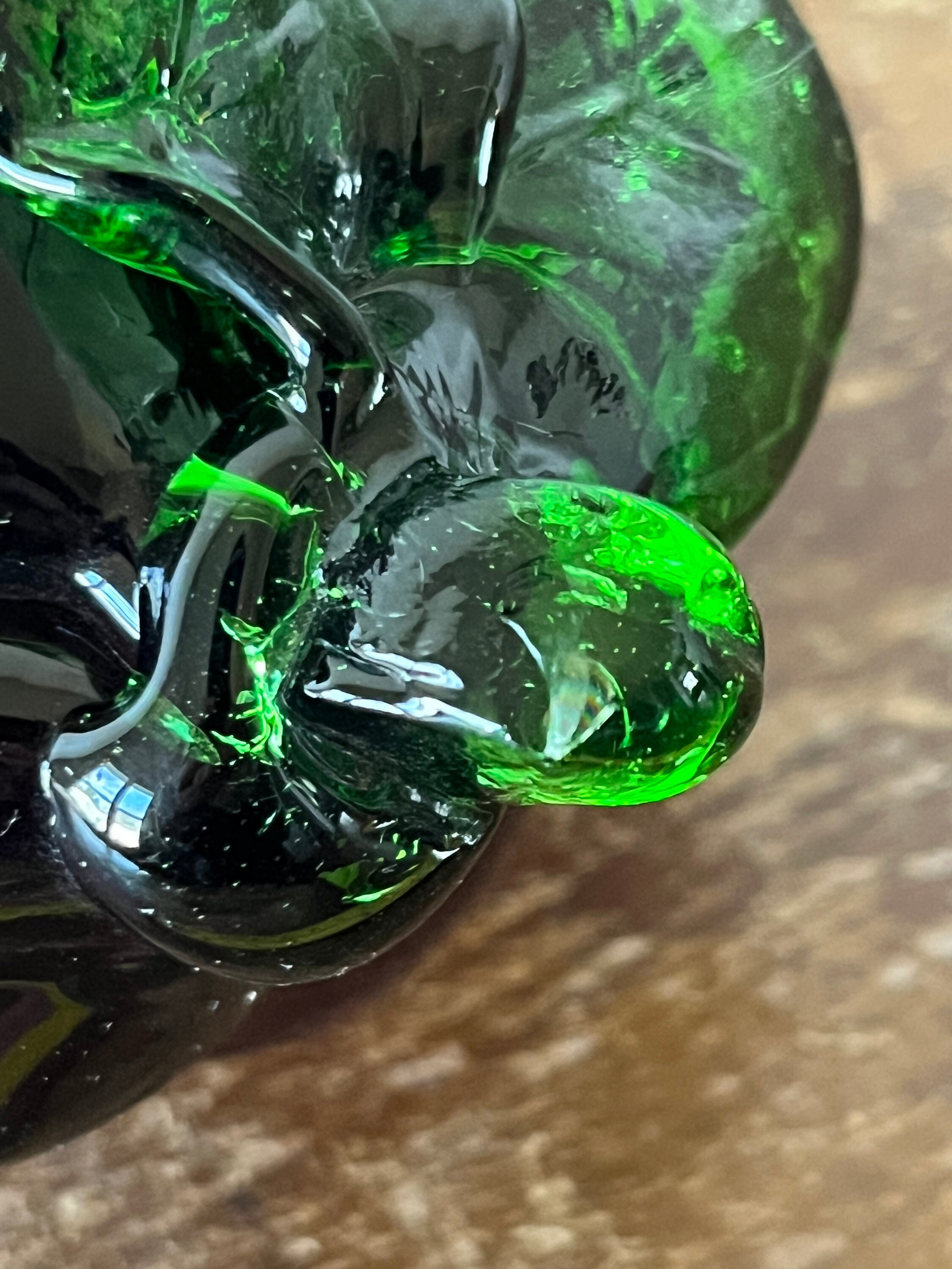 Colored Glass Grape Cluster Buch of Grapes Glass Sculpture - Etsy