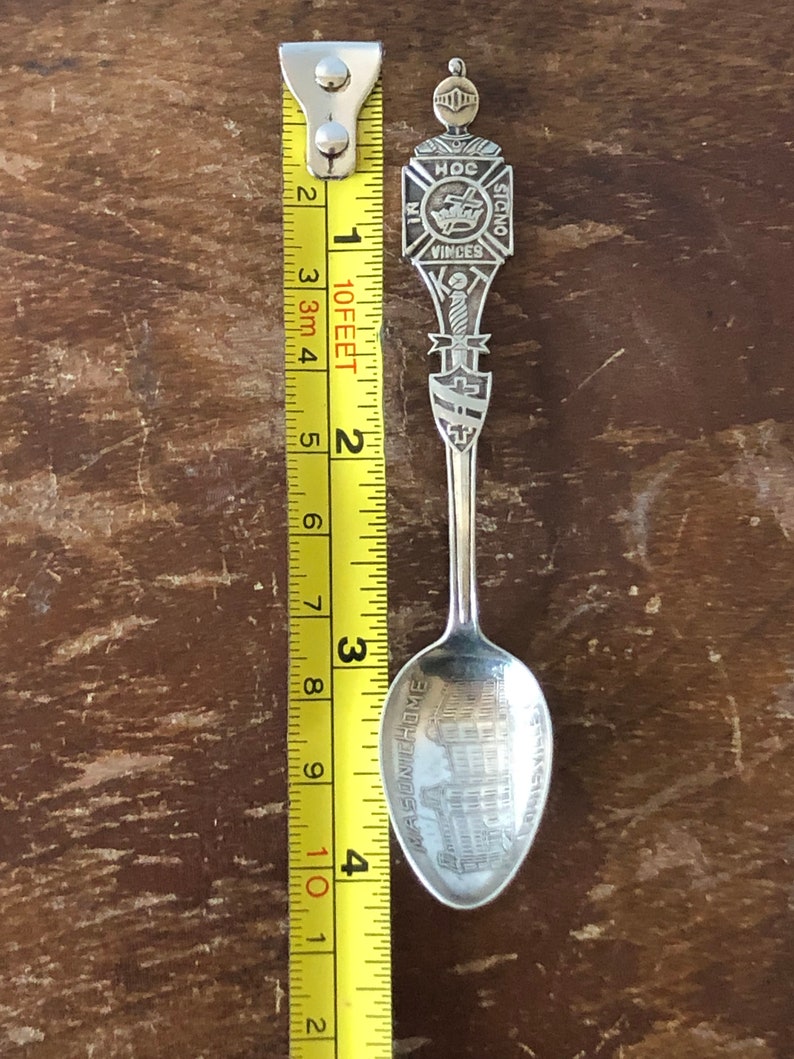 Antique German Silver Masonic Home Louisville KY Spoon - Etsy