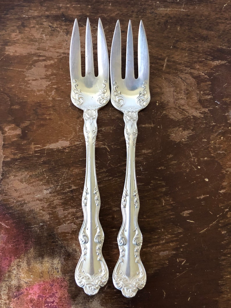 Vintage Silverplate Assorted Forks Table Accent Brunch Dinner - Etsy