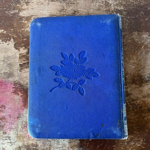 Antique 1800s Album Handwritten Notes Personal Notebook Ohio Birthday ...