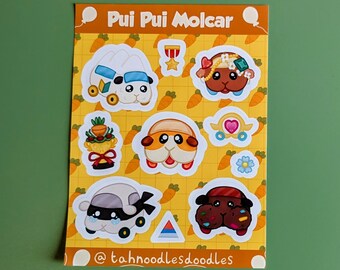 Pui Pui Molcar Mini Felts - Etsy
