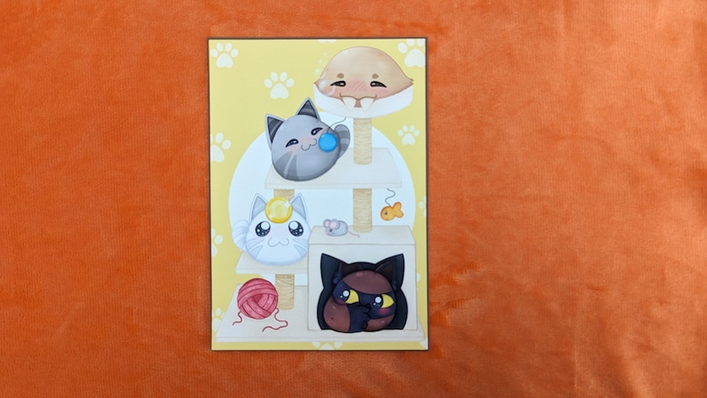 Slime Rancher Cat Slimes Illustration 5x7 Inches Art Prints - Etsy