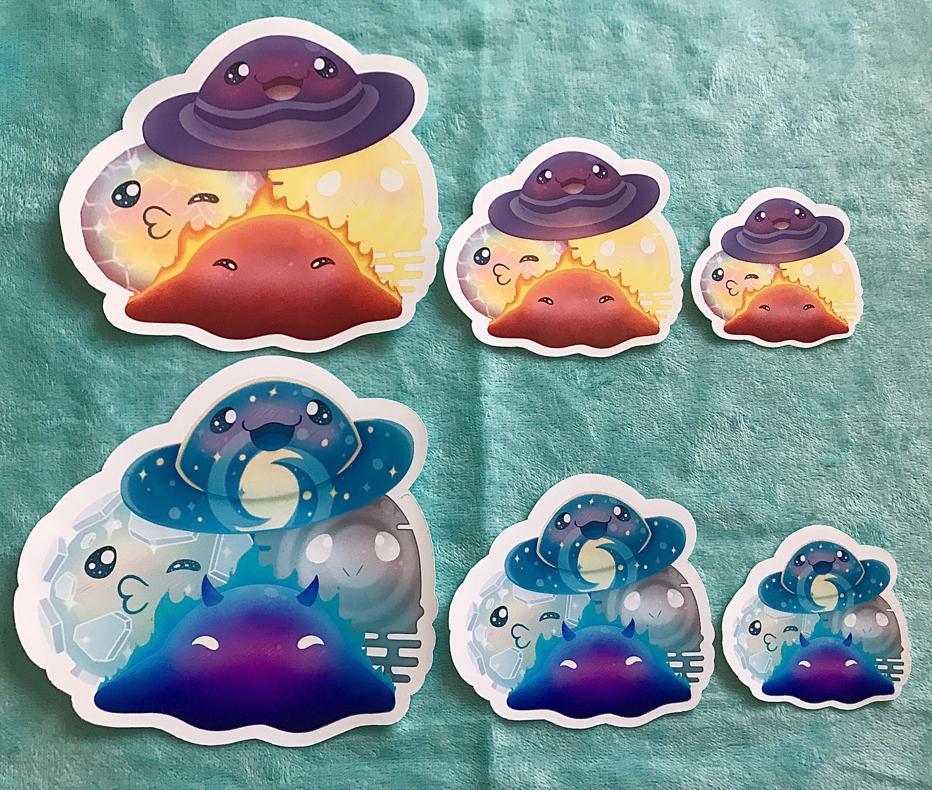 Slime Rancher Glossy Waterproof Stickers Dervish Fire - Etsy
