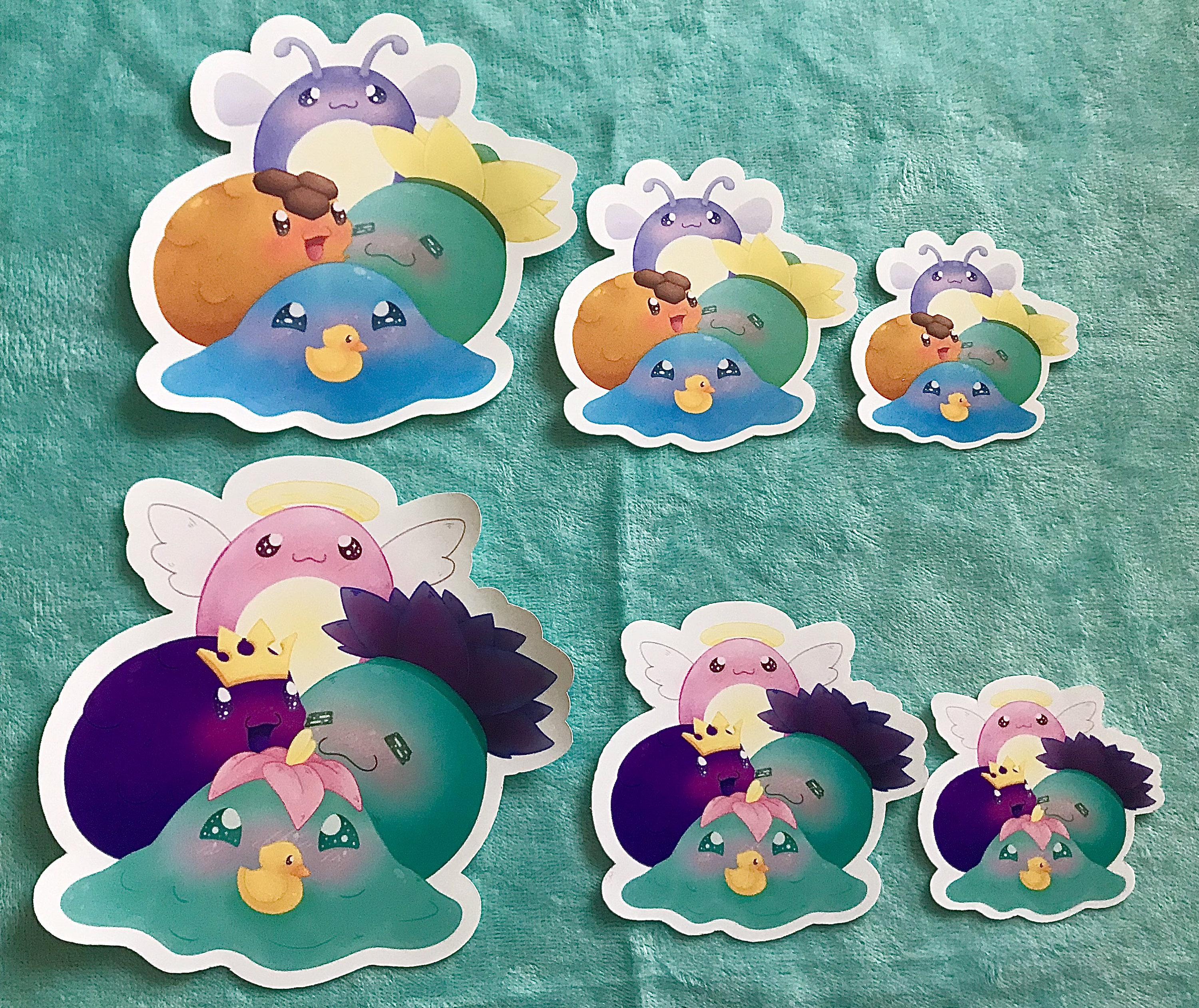 Slime Rancher Glossy Waterproof Stickers Small, Medium and Large ...