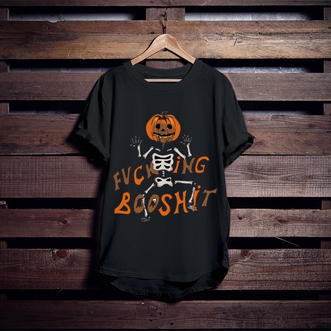Booshit Svg, Funny Halloween Svg, Halloween Costume, Spooky Shirt ...