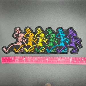 Grateful Dead Dancing Skeletons Iron on Patch - Etsy