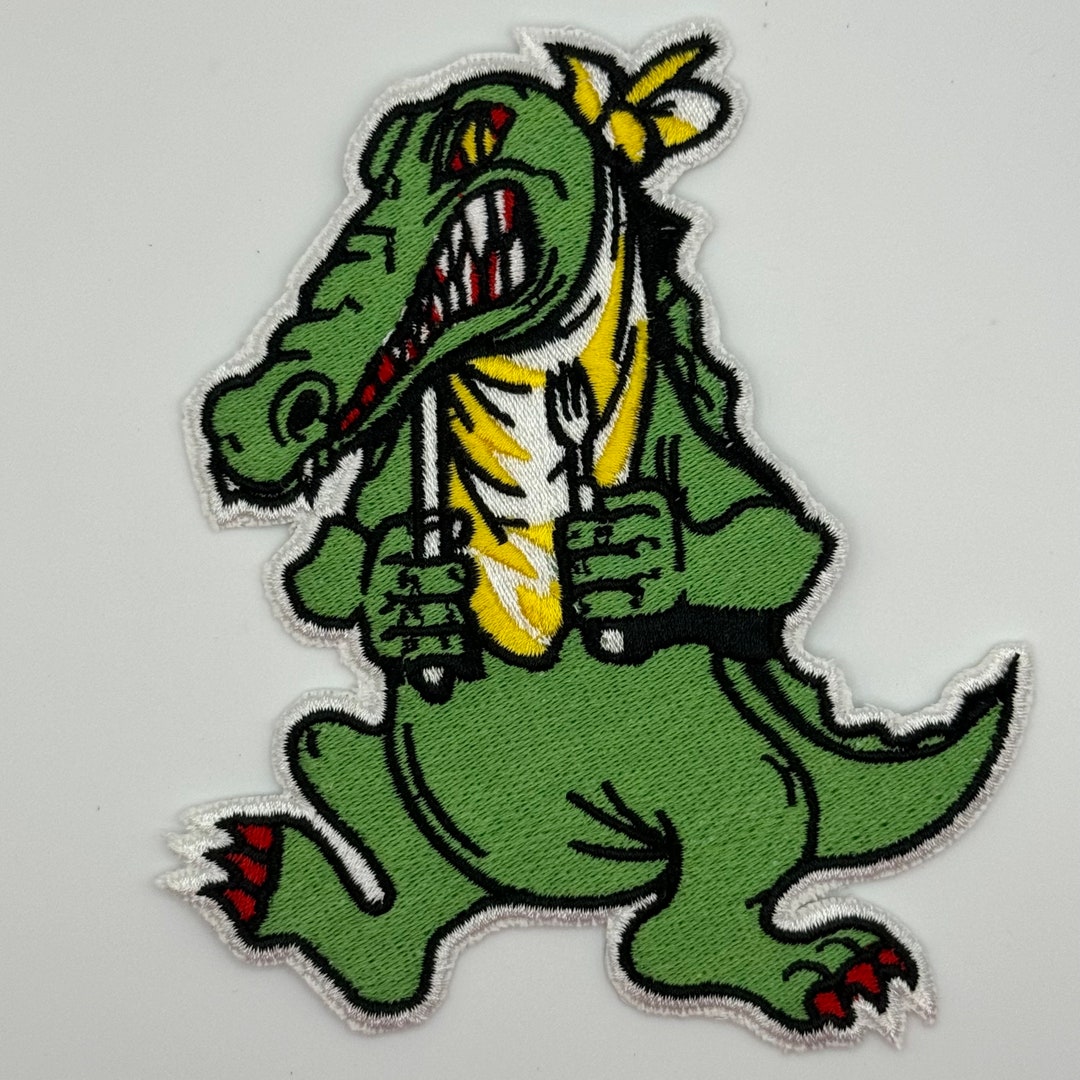 Grateful Dead Alligator Iron on Patch - Etsy