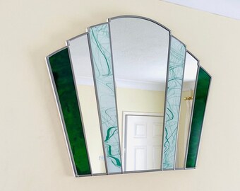 Art Deco Fan Mirror - Etsy