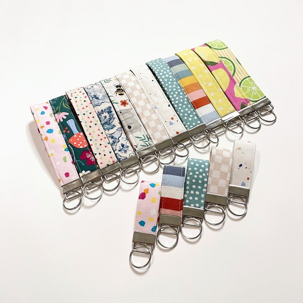 Fabric Keychains - Etsy