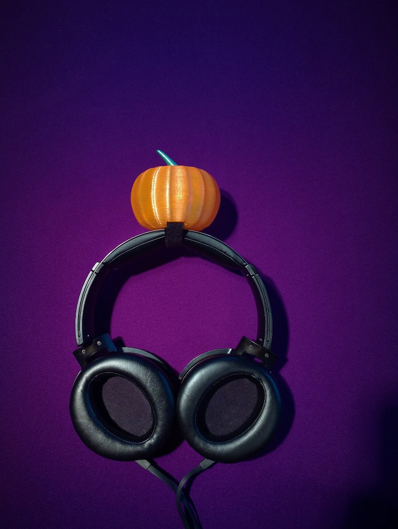 Pumpkin for Headsets ~ Jack O' Lantern ~ Halloween Gift ~ Cosplay ...