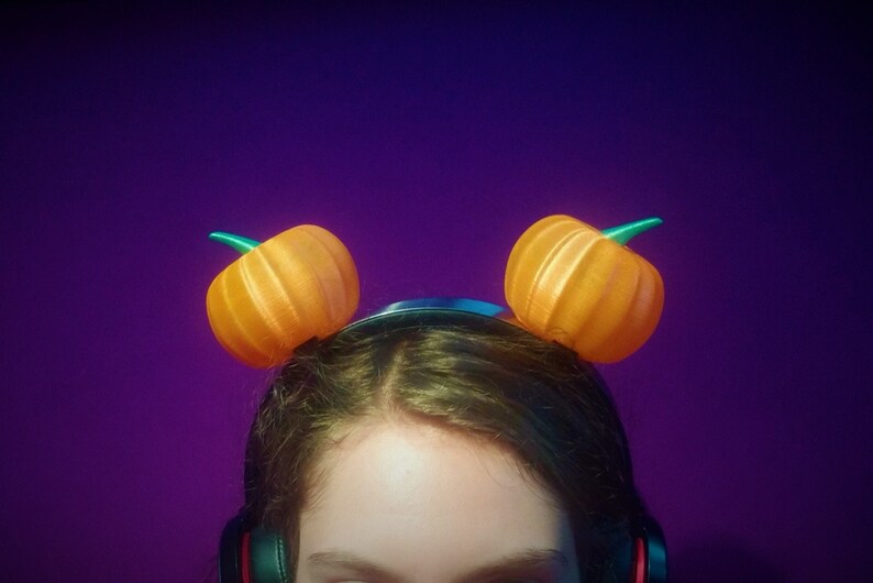 Pumpkin for Headsets ~ Jack O' Lantern ~ Halloween Gift ~ Cosplay ...