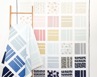 Fat Quarters Quilt Pattern Rolled up Moda Dessert Roll Striped - Etsy