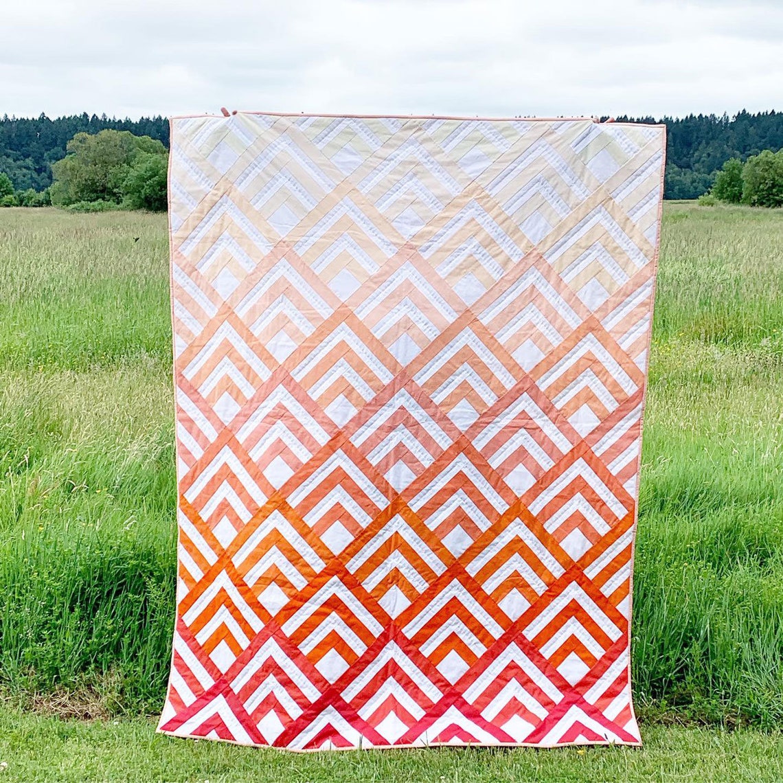 Cabin Peaks Quilt Pattern - Etsy