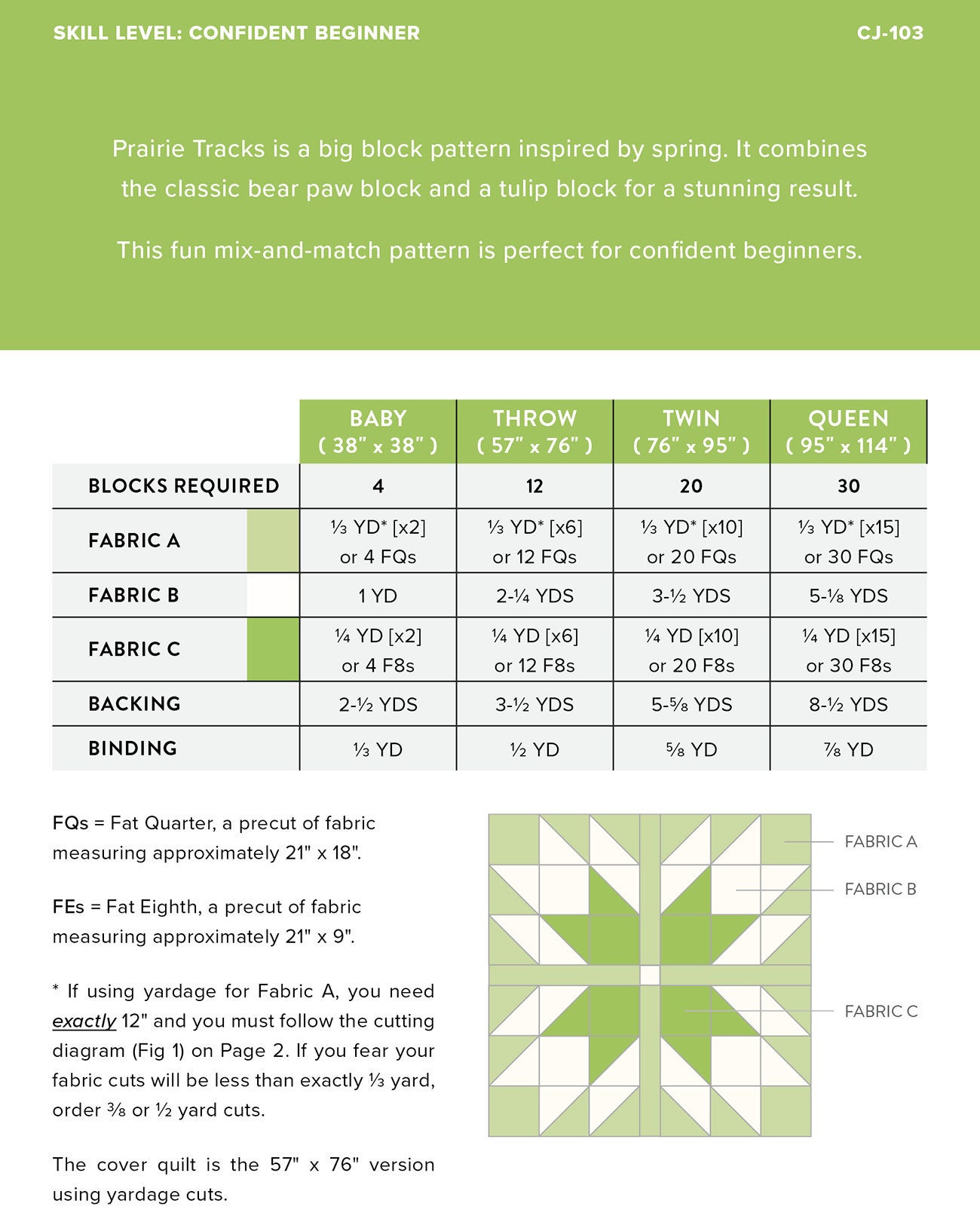 Prairie Tracks Quilt Pattern - Etsy