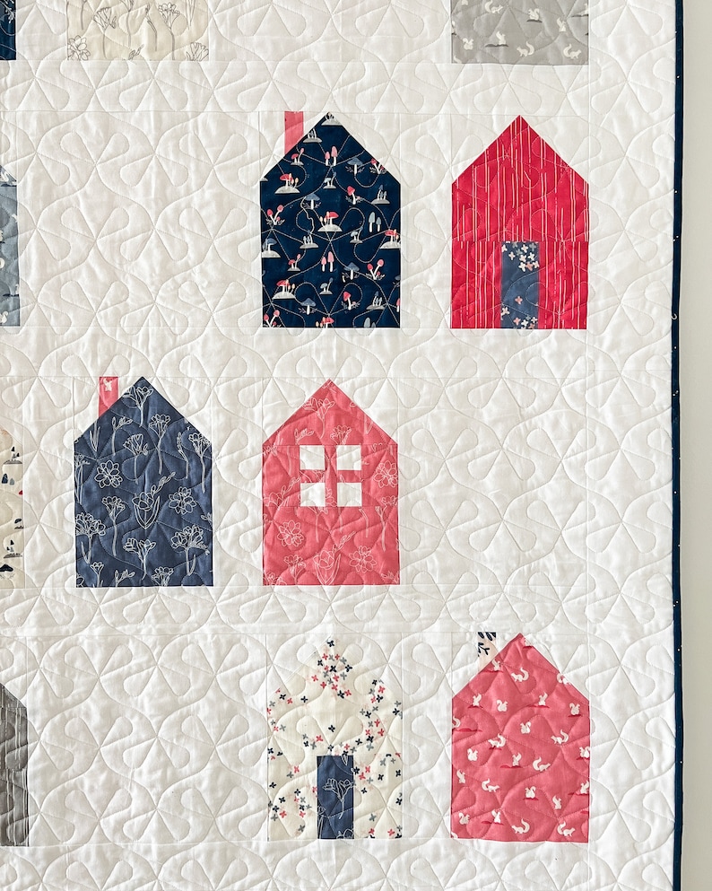 Cozy Village Quilt Pattern PDF - Etsy