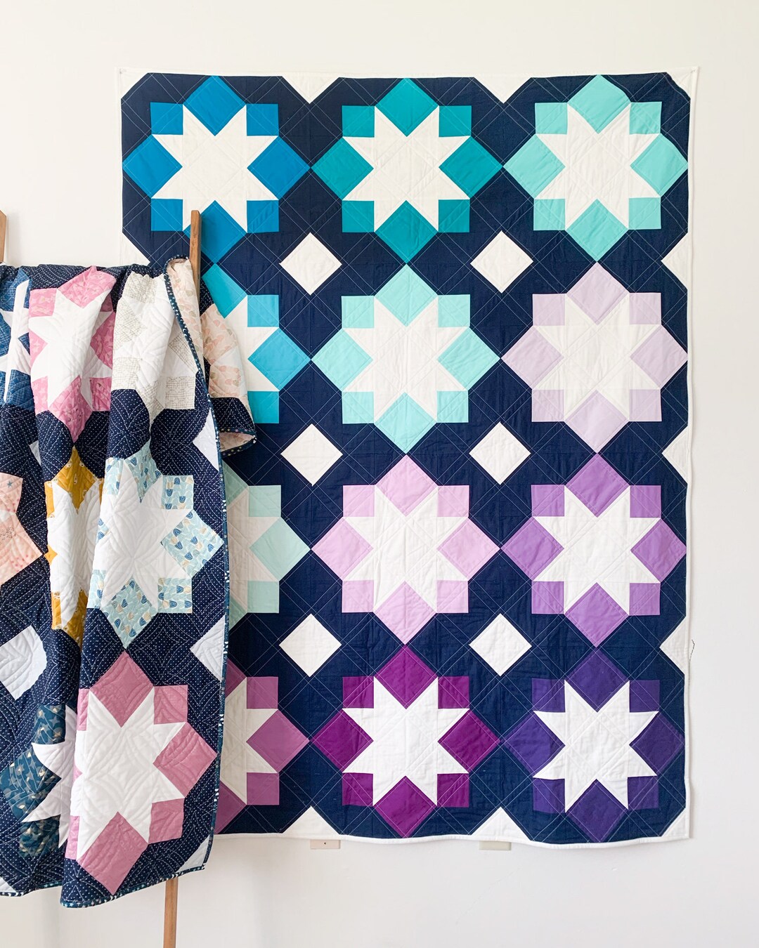 Stellar Mosaic Quilt Pattern [PDF] - Etsy