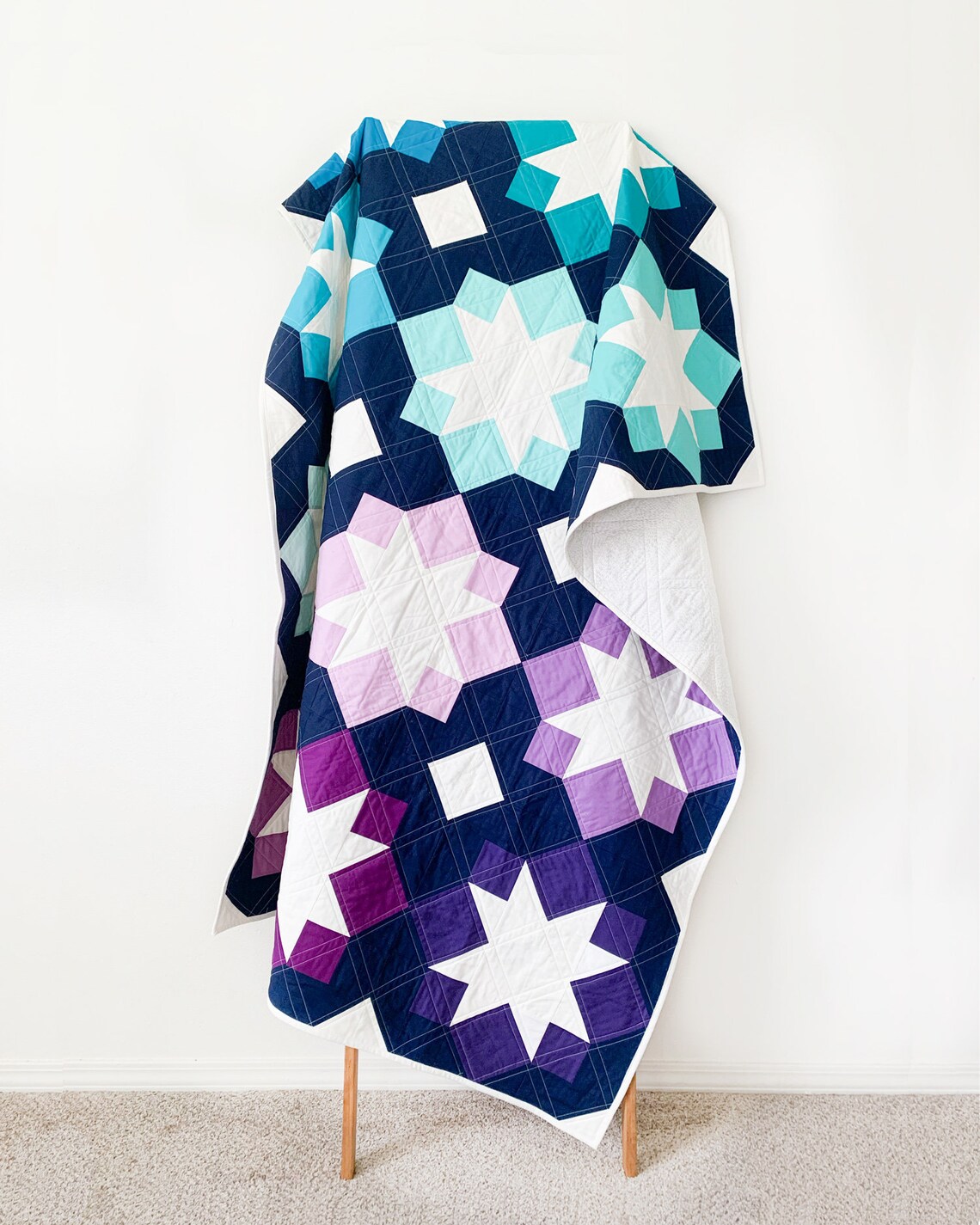 Stellar Mosaic Quilt Pattern PDF - Etsy