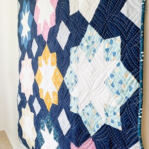 Stellar Mosaic Quilt Pattern [PDF] - Etsy