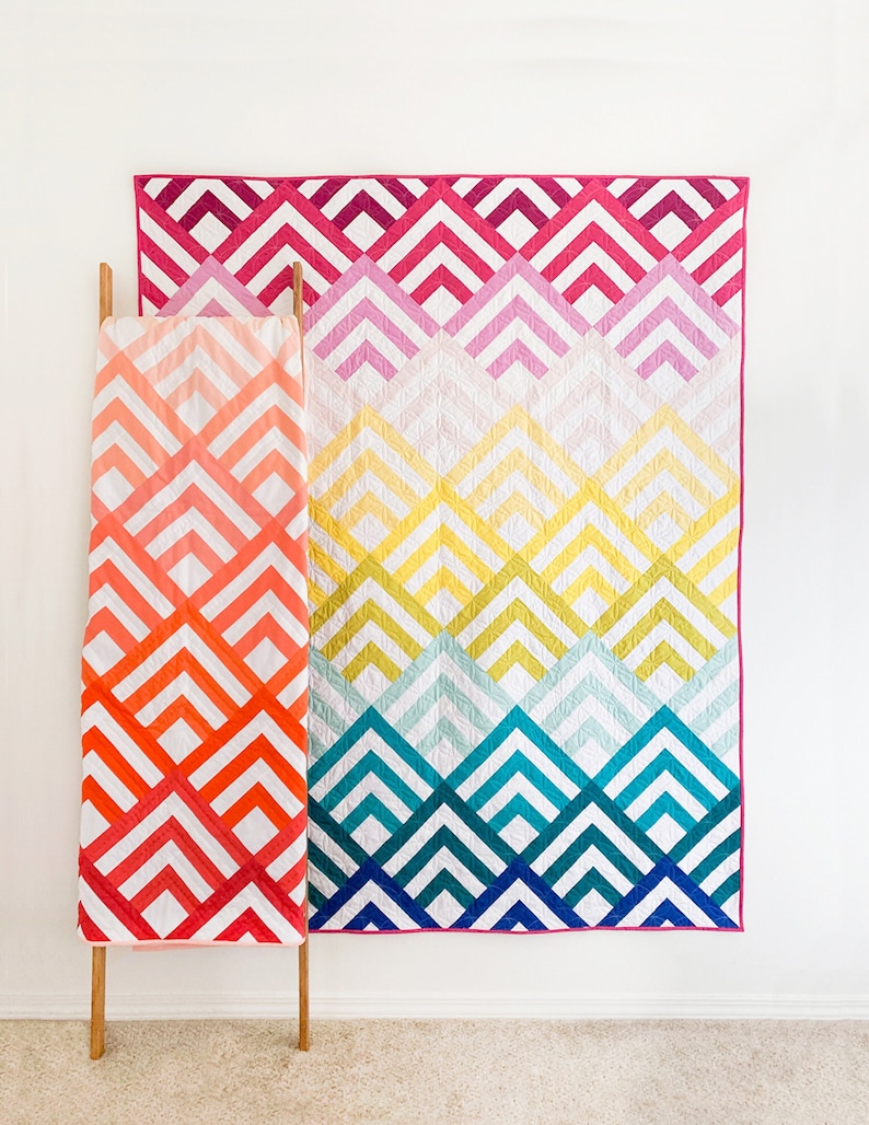 Cabin Peaks Quilt Pattern - Etsy