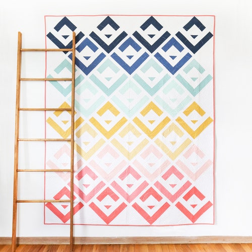 Cabin Valley Quilt Pattern | Etsy